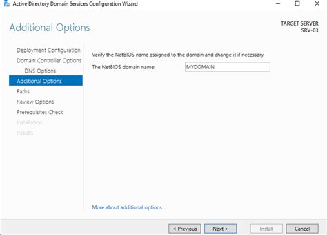 how to add a new domain in existing forest in windows server 2016 using
