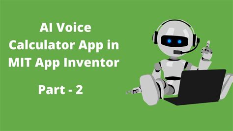 Make AI Calculator App In MIT App Inventor The Coding Bus
