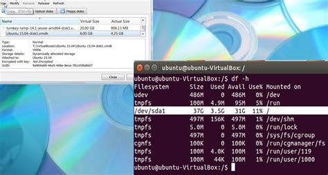 resizing the root drive on a linux virtualbox guest image with a