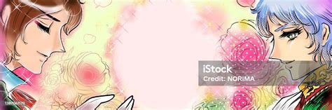 70년대 쇼조 만화 스타일로 여성에게 다가가는 아름다운 서양 왕자의 일러스트 1970 1979 년에 대한 스톡 벡터 아트 및 기타 이미지 1970 1979 년