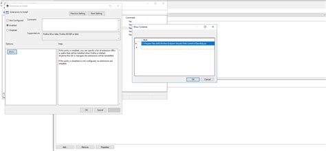 Install Extention Using Gpo Firefox For Enterprise Support Forum