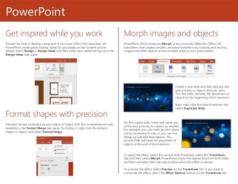 powerpoint quick start guide