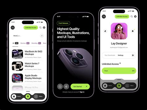 Mockups Store Mobile App Mobile App Web Design Typography Mobile App Design