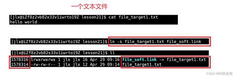 【linux】开始认识软硬链接 csdn博客