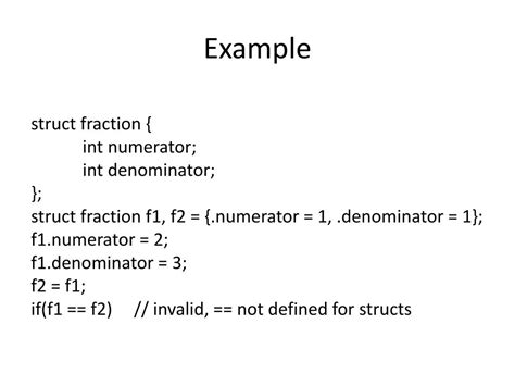 Ppt Structs Powerpoint Presentation Free Download Id2754001