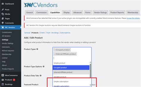 WC Vendors WooCommerce Subscription Getting Started Guide WC Vendors