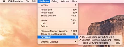 uitextfield in ios7 simulator do not take any input from mac keyboard