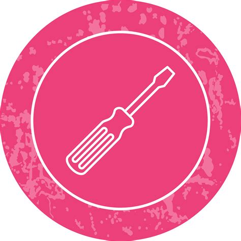 Screw Driver Vector Icon 19074793 Vector Art At Vecteezy