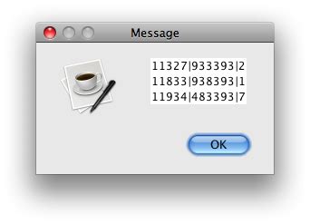 JOptionPane MessageDialog To Display Data Of An Array In Java Stack Overflow