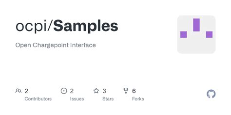 Github Ocpi Samples Open Chargepoint Interface