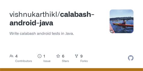 Github Vishnukarthiklcalabash Android Java Write Calabash Android Tests In Java