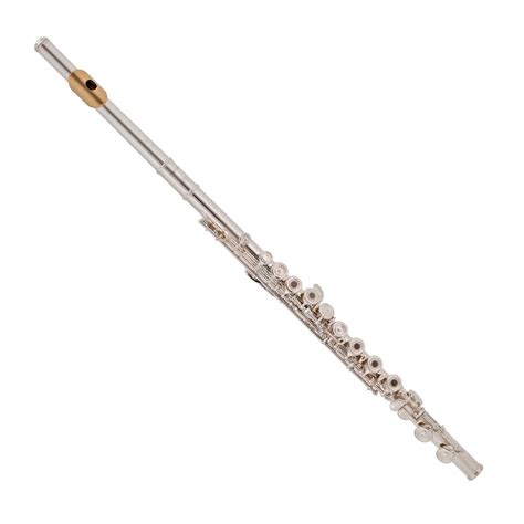 Yamaha YFL372 Flute, Silver Headjoint, Gold Lip Plate, Open Hole at ...
