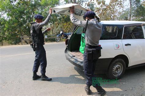 မိုးညှင်းမြို့တွင် စစ်ကောင်စီမှ မော်တော်ယာဉ်လိုင်စင် အကြောင်းပြ စစ်ဆေးဖမ်းဆီးစစ်ဆေးခြင်းမ