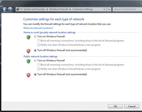 Disabling Windows Firewall Troubleshooting Vectorworks Community Board