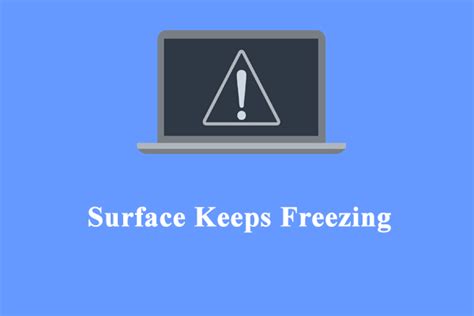 How To Fix Surface Keeps Freezing On Windows