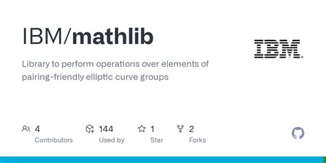 Github Ibm Mathlib Library To Perform Operations Over Elements Of