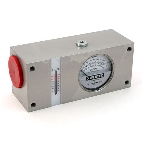 Hydraulic In Line Flow Indicator FI Series HYDROMAR