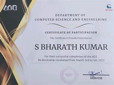 Bharath Kumar S On Linkedin Karunya Cse Python