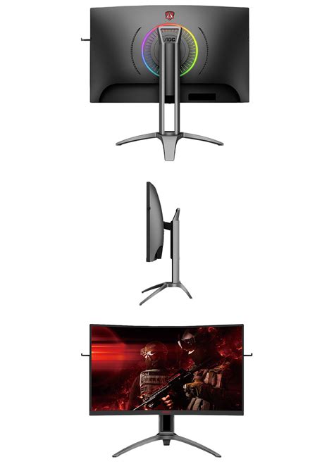 Buy Aoc Agon Ag Qcxe Qhd Hz Freesync Hdr Curved In Monitor Ag Qcxe Pc Case Gear