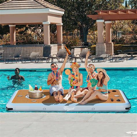 Crewyn Inflatable Floating Dock Wayfair