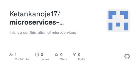 GitHub Ketankanoje Microservices Configurationservice This Is A Configuration Of Microservices