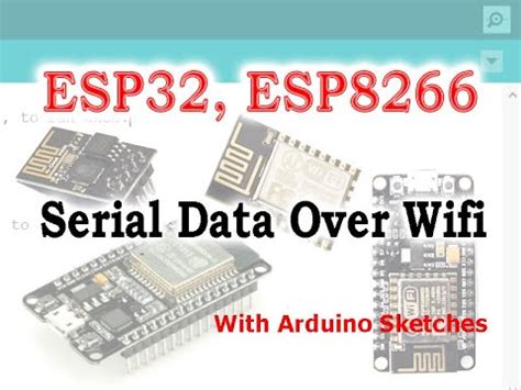 Esp Esp Serial Over UDP WIFI OTA With Arduino Sketches YouTube