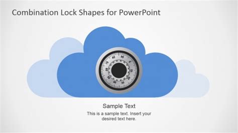 Combination Lock Shapes For Powerpoint Slidemodel
