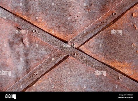 The Rust On Metal Surface Stock Photo Alamy