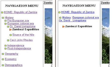 Expandable Menu Left And Sequential Menu Right Download Scientific Diagram