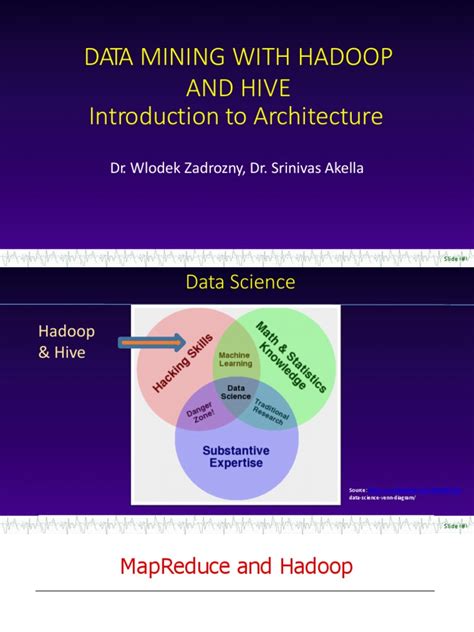 data mining with hadoop and hive introduction to architecture