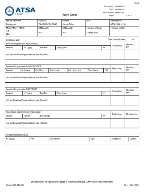 work order detail descargar gratis pdf informática ingeniería de