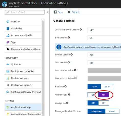 Deploying The MVC HTML Editor To Azure App Services