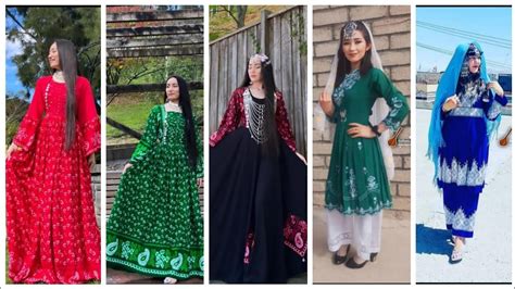 جدیدترین و زیباترین لباسهای هزارگی لباس زیبای محفلی دخترانه Youtube