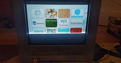 Broken Crt Does Displays Only Part Of Screen Album On Imgur