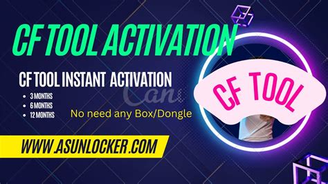 Cf Tool Activation Tutorial Youtube