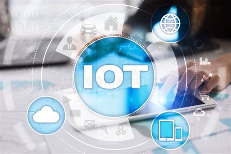 Iot Smart Industry Concept Stock Photo Image Of Application Industrial