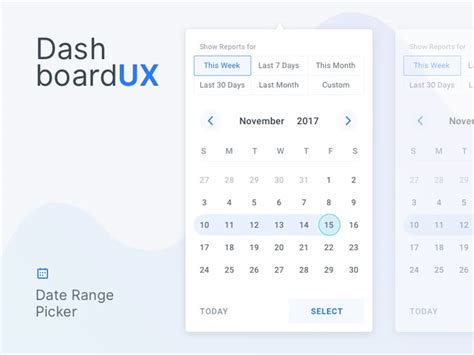 Dashboard Ux 01 Date Range Picker