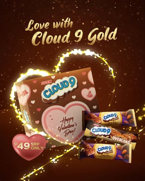 Love With Cloud 9 Gold Valentine Box Atmosphere Of Earth Love Is In The Air And In This Box