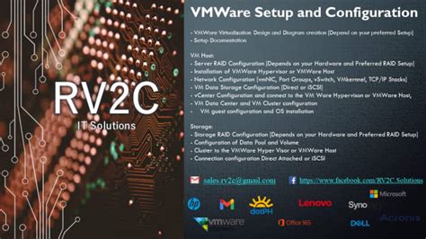 Help You Install And Configure Vmware Hypervisor Vsphere Vcenter By