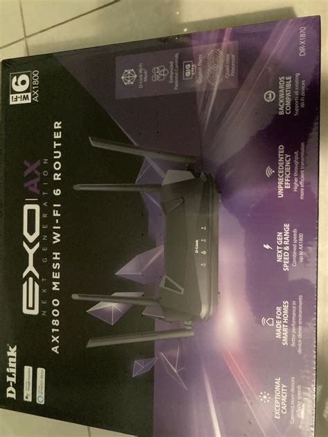 D Link Wi Fi 6 Router Computers And Tech Parts And Accessories Networking On Carousell