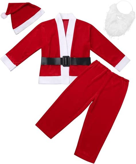 თოვლის ბაბუის საბავშვო კოსტუმი 7 9 წელი Veli Store