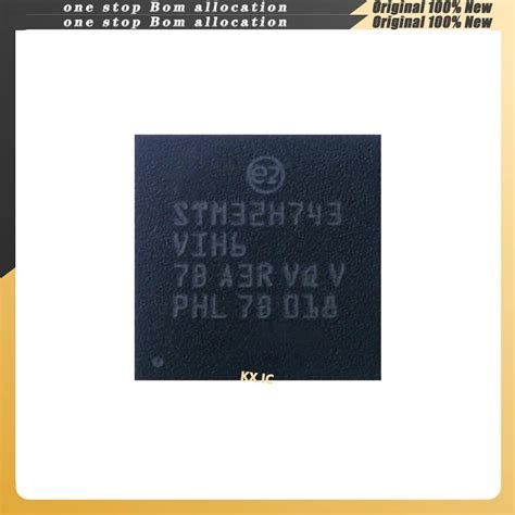 1 5PCS LOT STM32H743VIH6 STM32H743V 32H7VIH6 BGA Stock NEW Original