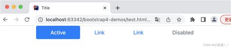 bootstrap4：组件 csdn博客