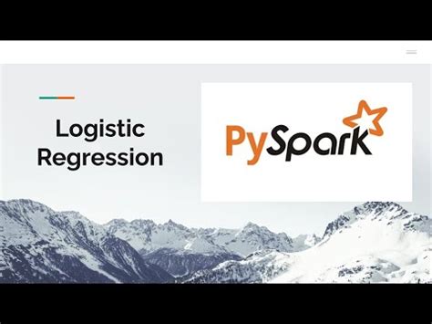Logistic Regression with Pyspark: Customer Churn - YouTube