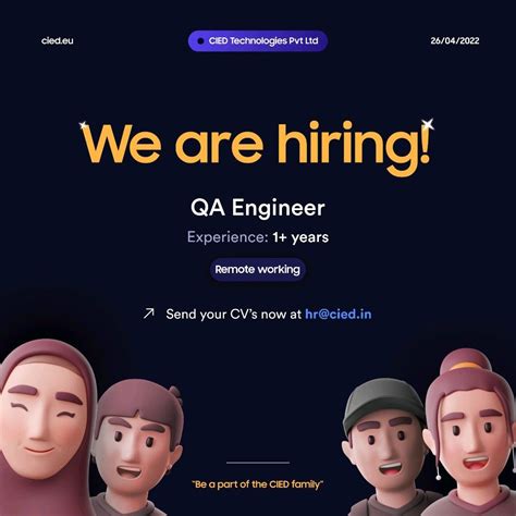 Jayesh J On Linkedin Hiring Qaengineer