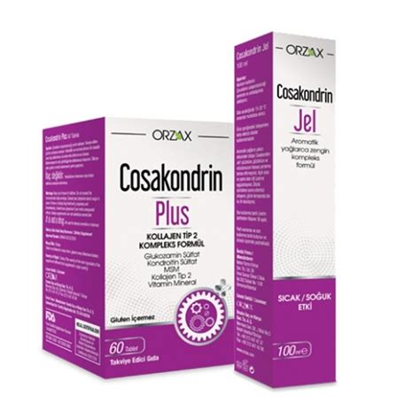 Orzax Cosakondrin Plus 60 Tablet | Cosakondrin Jel 100ml HEDİYE ...