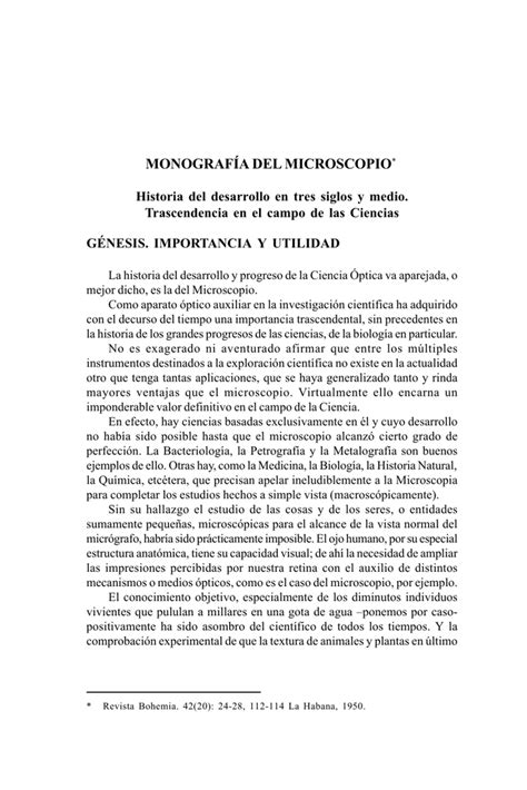 MonografÍa Del Microscopio