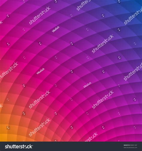 Colorful Abstract Geometric Shadow Lines Vector Stock Vector Royalty