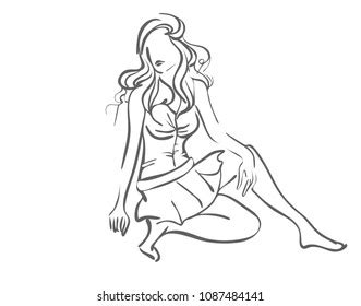 Kama Sutra Sex Pose Man Woman Stock Vector Royalty Free 1015840837