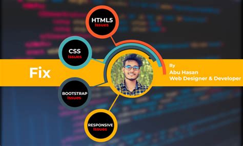 Fix Html Css Bootstrap Issues Or Add New Features By Hasan Raj Fiverr